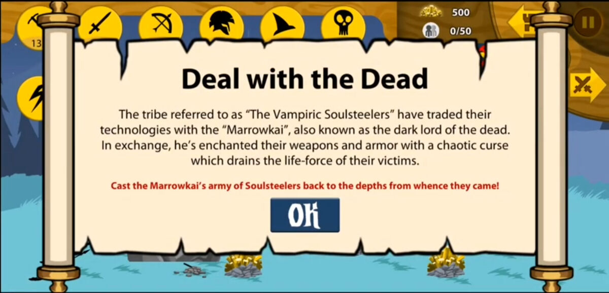 Deal With The Dead Stick War Wiki Fandom