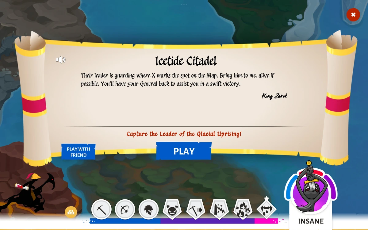 Icetide Citadel: Level 10 | Stick War Wiki | Fandom