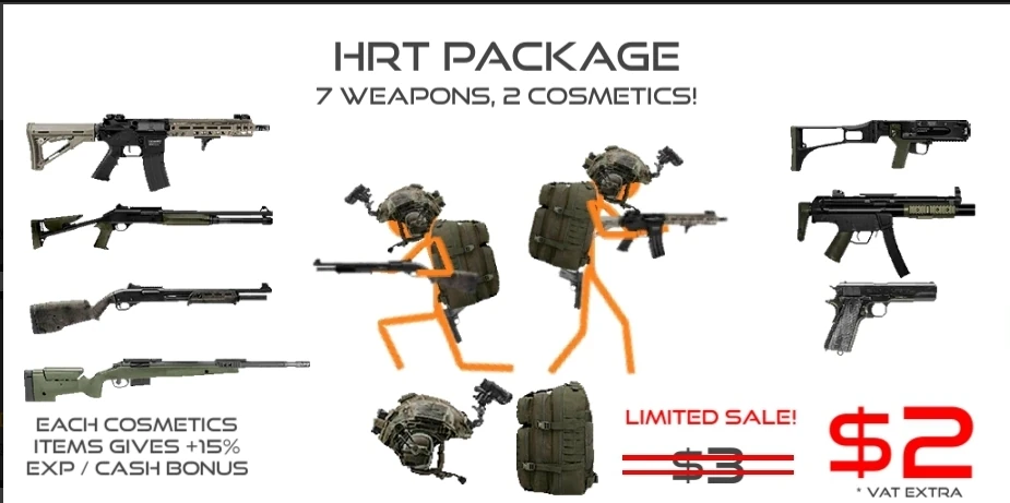 HRT Package | Stick Warfare: Blood Strike Wiki | Fandom