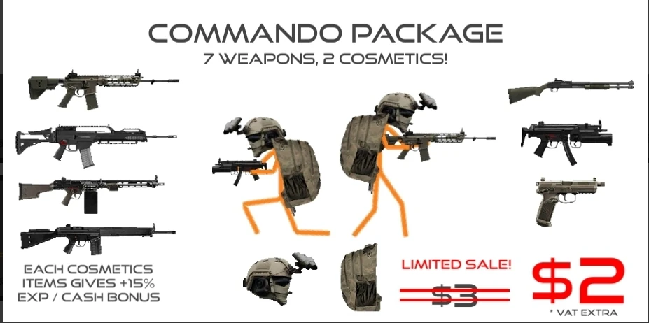 Commando Package | Stick Warfare: Blood Strike Wiki | Fandom