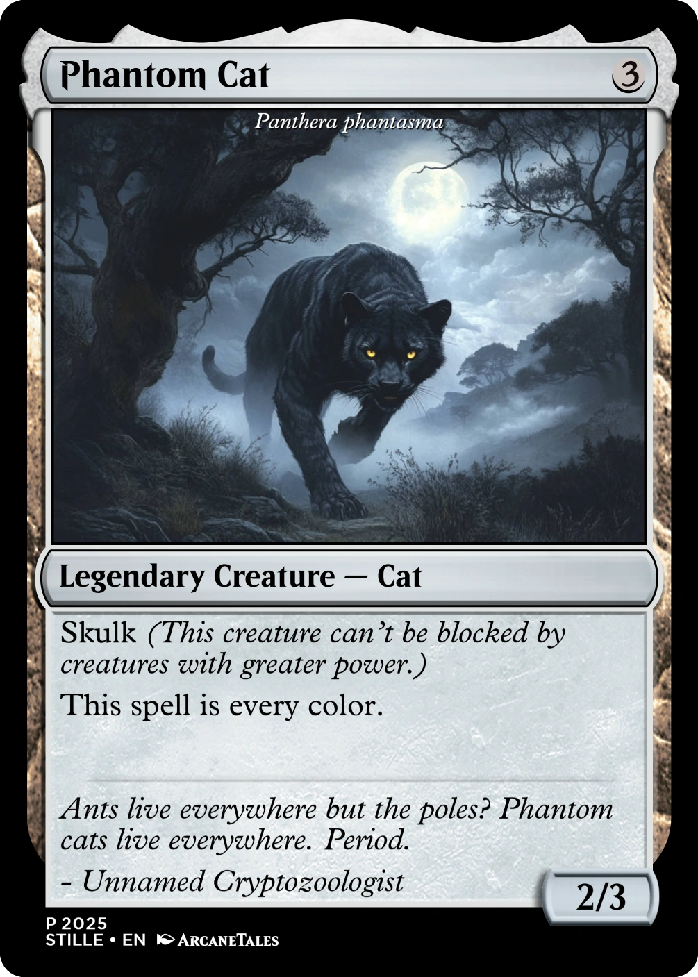 Phantom Cat (Panthera phantasma) | Stille Wiki | Fandom