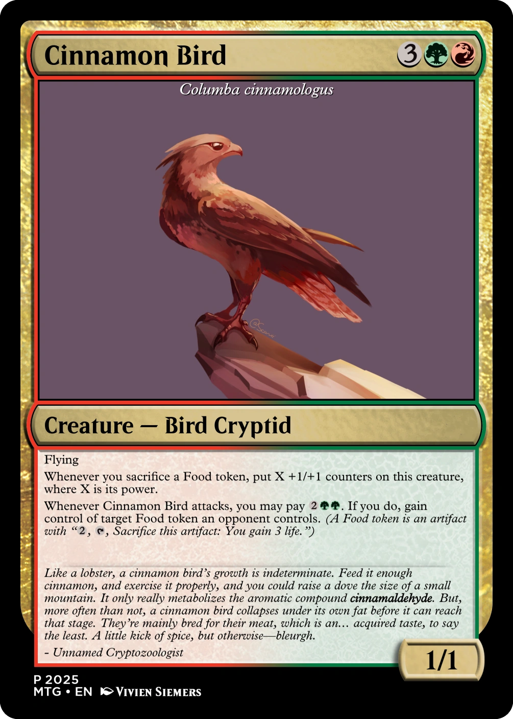 Cinnamon Bird (Columba cinnamologus) | Stille Wiki | Fandom