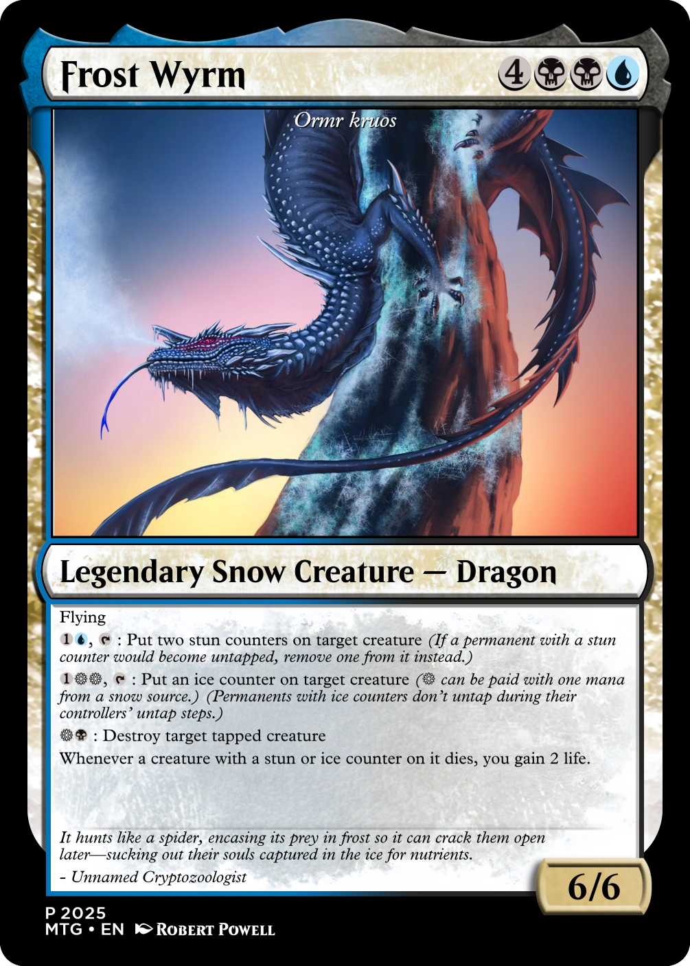 Frost Wyrm (Ormr kruos) | Stille Wiki | Fandom