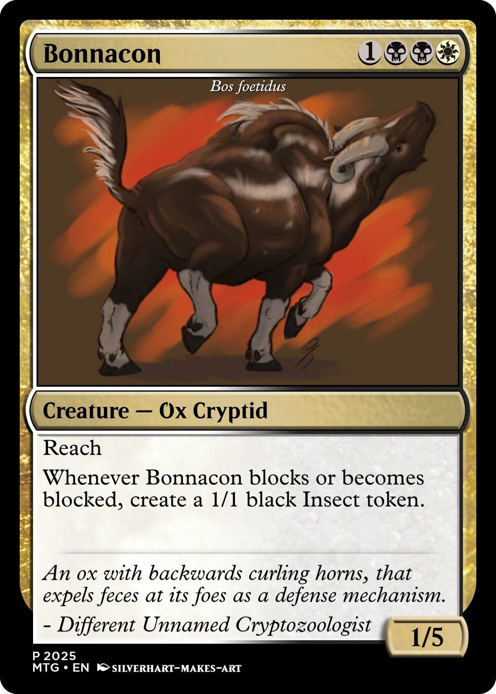 Bonnacon (Bos foetidus) | Stille Wiki | Fandom