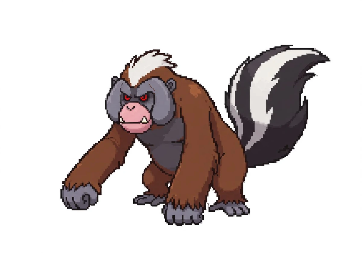 Skunk Ape (Pongo mephitis) | Stille Wiki | Fandom