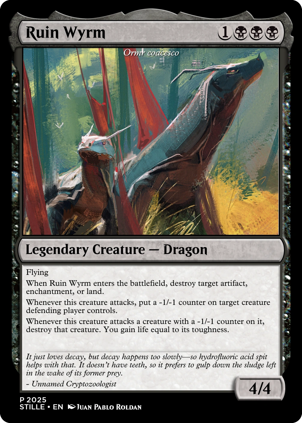 Ruin Wyrm (Ormr coacesco) | Stille Wiki | Fandom