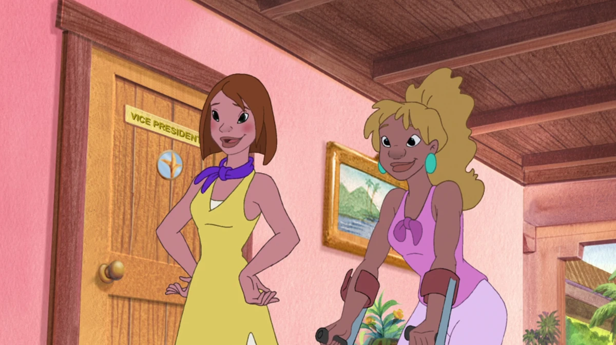 Ellen and Lona | Lilo & Stitch Wiki | Fandom