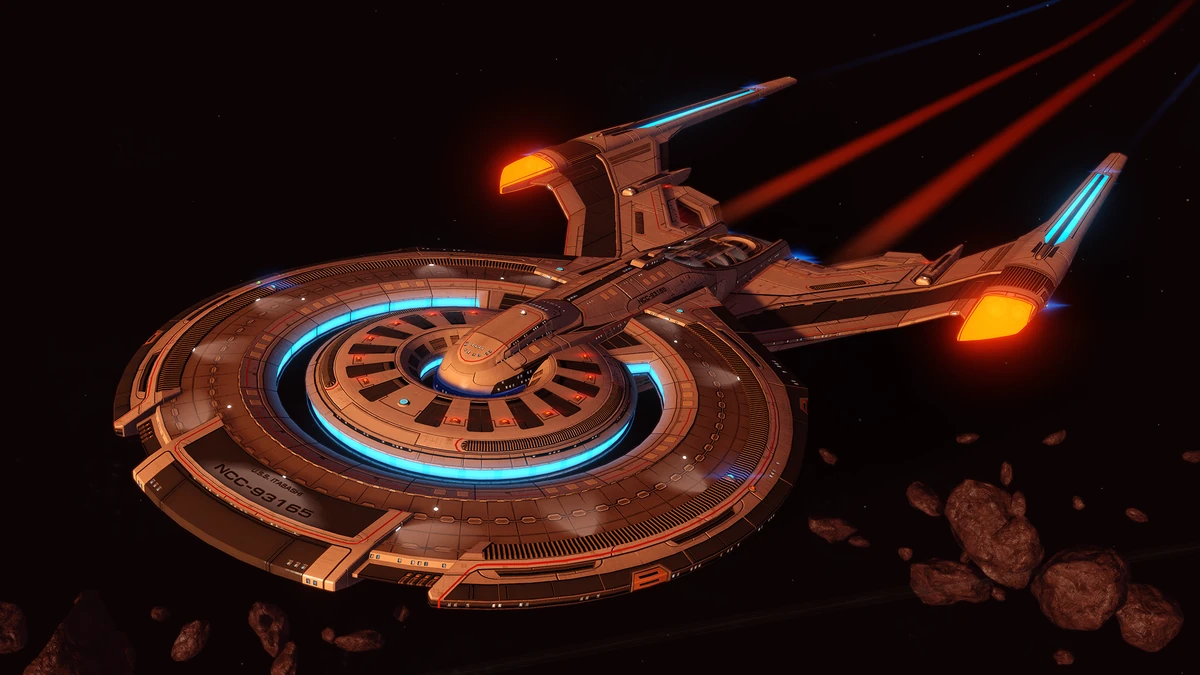 Legendary Glenn Temporal Operative Science Vessel - Official Star Trek ...