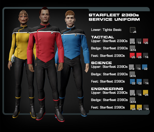 Starfleet 2380 Uniform - Official Star Trek Online Wiki