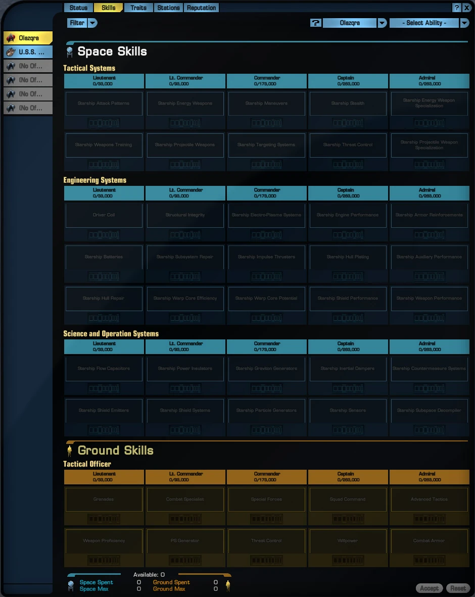 Skill (Historic) - Official Star Trek Online Wiki
