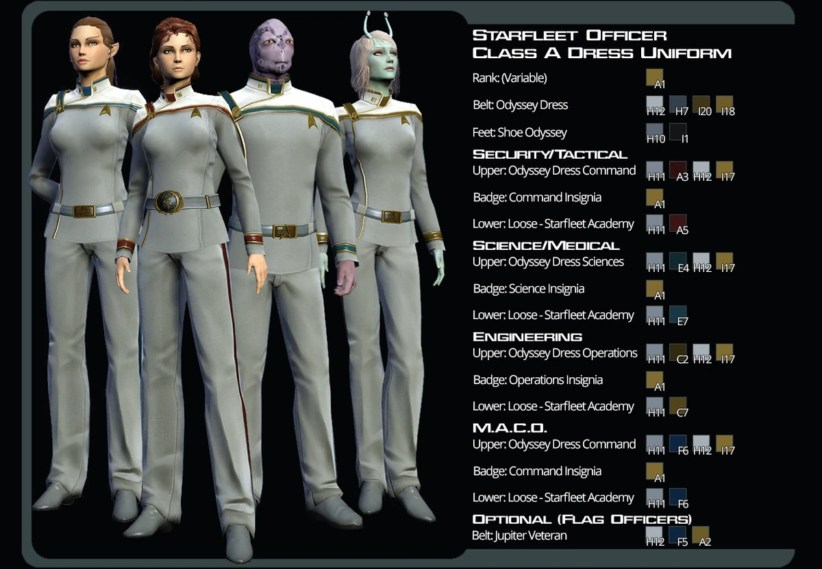 Starfleet Dress Uniform