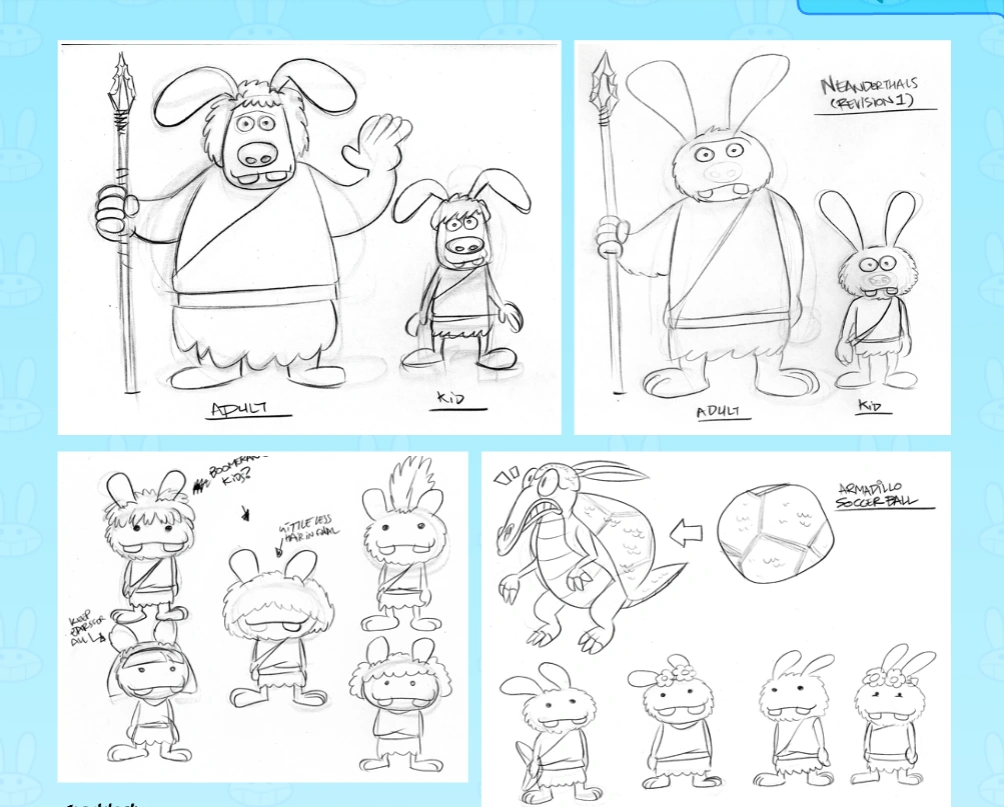 Prehistoric rabbit tribe | Stone Rabbit Wiki | Fandom