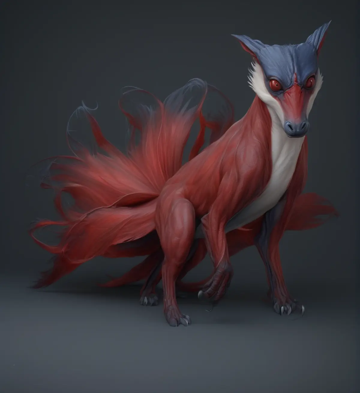 Kitsune (Nine-tailed fox) | Stone Dragon Wiki | Fandom