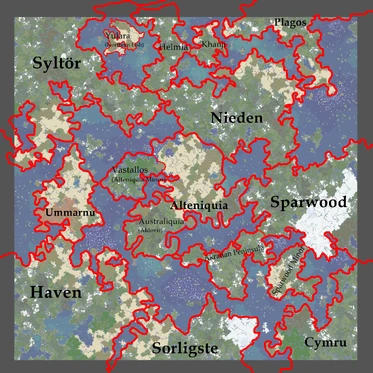 Regions of Rathnir | Stoneworks MC Wiki | Fandom