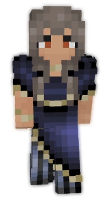 Minecraft Skin Girl Warrior