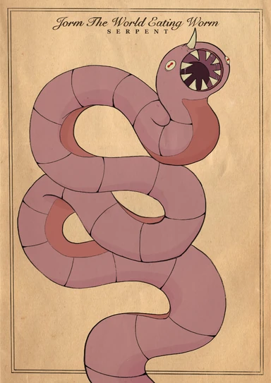 Jorm the World Eating Worm | Stoneworks MC Wiki | Fandom