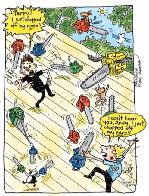 Chainsaw-Juggling Level | Storey Treehouse Wiki | Fandom