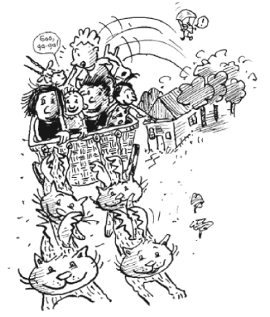 Jill's Flying Cat Sleigh | Storey Treehouse Wiki | Fandom