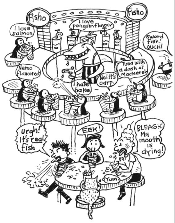 Fish Milkshake Bar | Storey Treehouse Wiki | Fandom