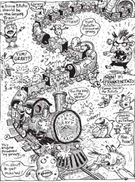 Mashed-Potato-and-Gravy Train | Storey Treehouse Wiki | Fandom