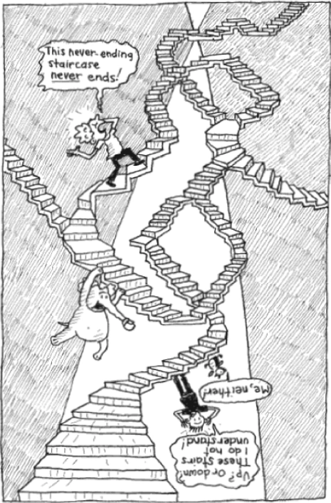 Never-Ending Staircase | Storey Treehouse Wiki | Fandom