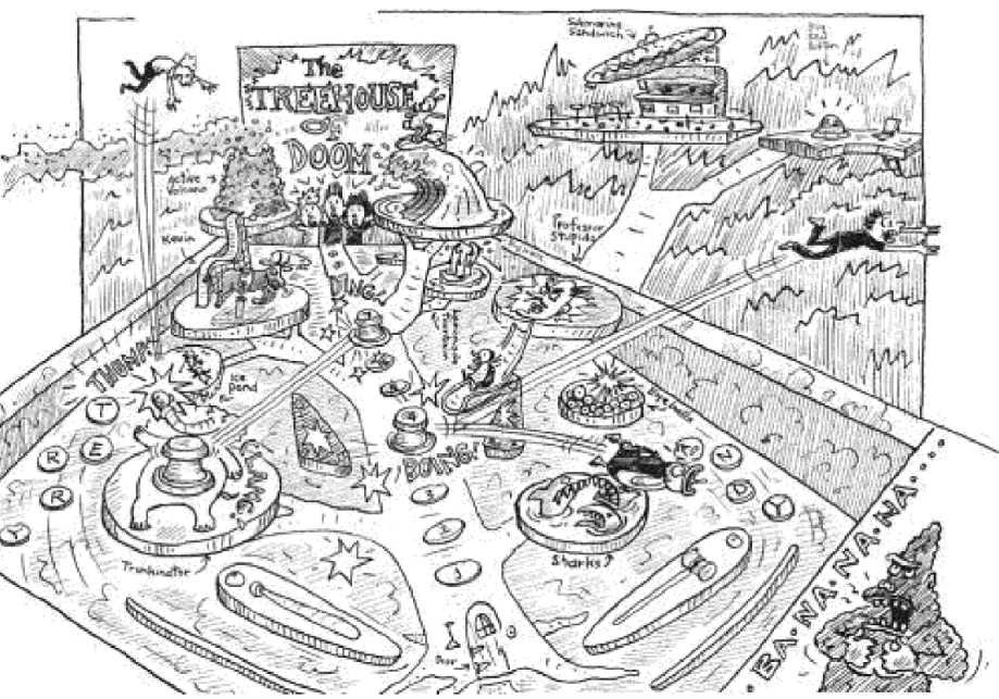 Human Pinball Machine | Storey Treehouse Wiki | Fandom