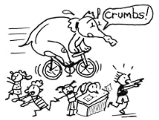 Elephant on a Bicycle | Storey Treehouse Wiki | Fandom