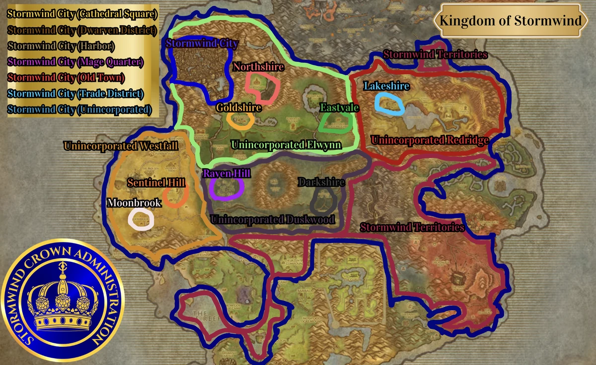 Geographic region | Stormwind Crown Administration Wiki | Fandom