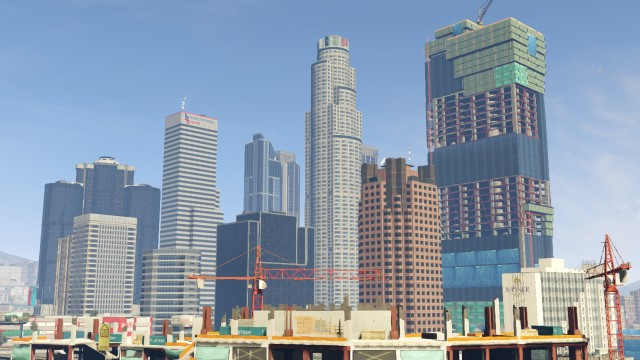 Gta V Los Santos Skyline