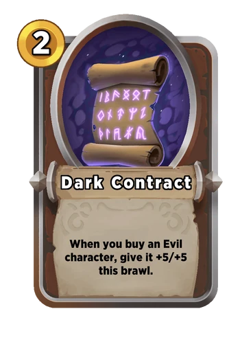 Dark Contract | Storybook Brawl Wiki | Fandom