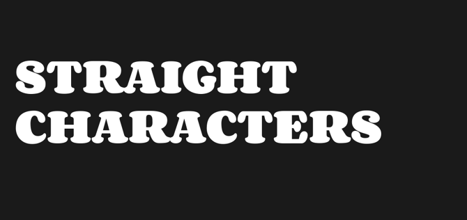 Straight Characters Wiki | Fandom