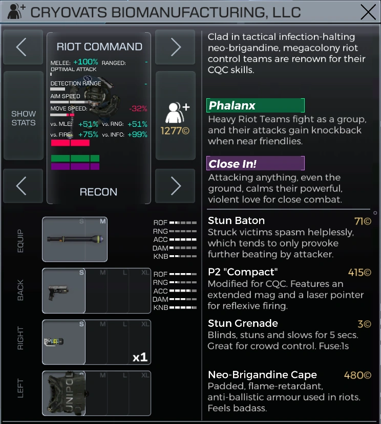 Riot Command | Strain Tactics Wiki | Fandom