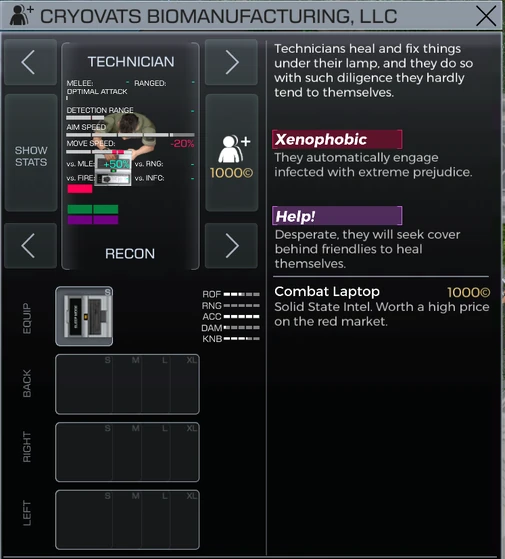 Technicians | Strain Tactics Wiki | Fandom