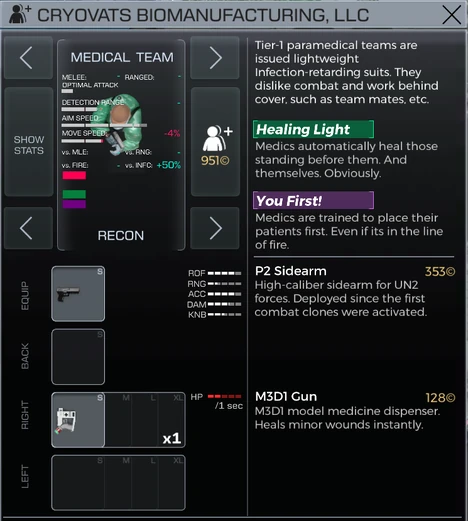 Medical Team | Strain Tactics Wiki | Fandom