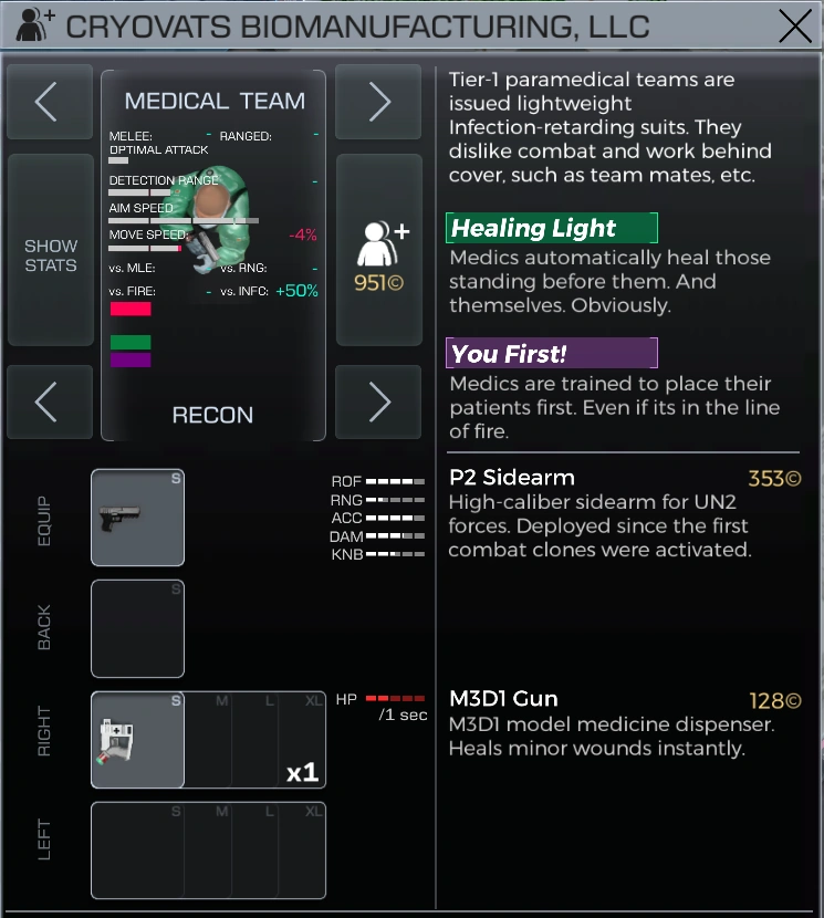 Medical Team | Strain Tactics Wiki | Fandom