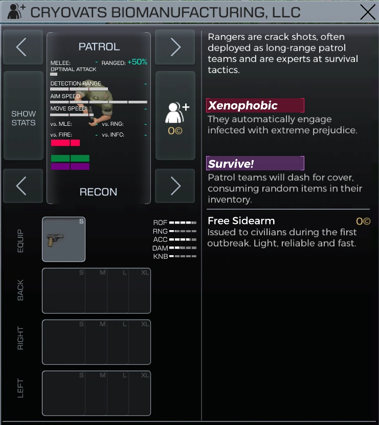 Patrol Team | Strain Tactics Wiki | Fandom
