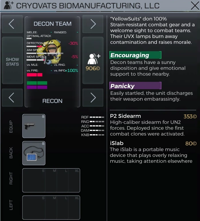 Decon Team | Strain Tactics Wiki | Fandom