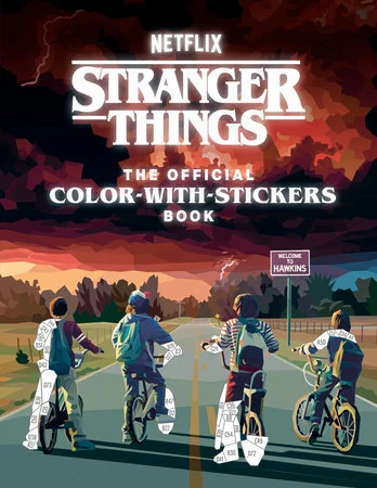Stranger Things: The Official Color With Stickers Book | Stranger ...