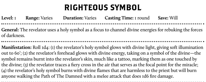 Righteous Symbol | Странные Рубежи Вики | Fandom