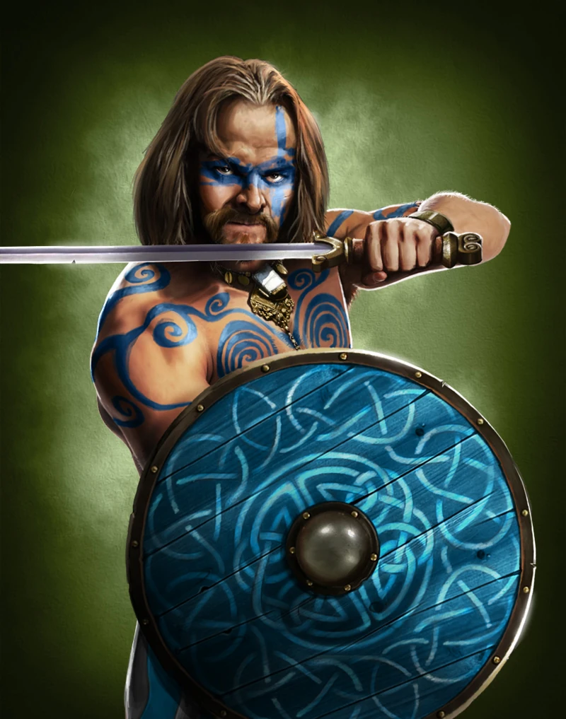 Celtic Woad Warrior