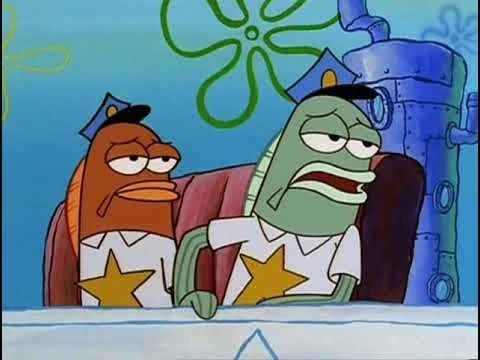 Police from Spongebob | Strawberry and Cherry Blossom Wiki | Fandom