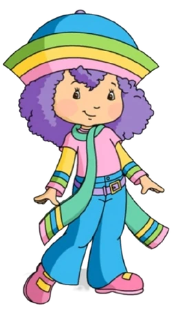 Rainbow Sherbet Strawberry Shortcake