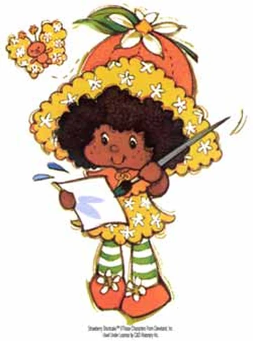 orange blossom strawberry shortcake coloring pages