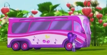 Cherry Jam's tour bus | Strawberry Shortcake Berry Bitty Wiki | Fandom