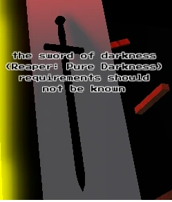 Reaper: Pure Darkness | Streak Swords Wiki | Fandom