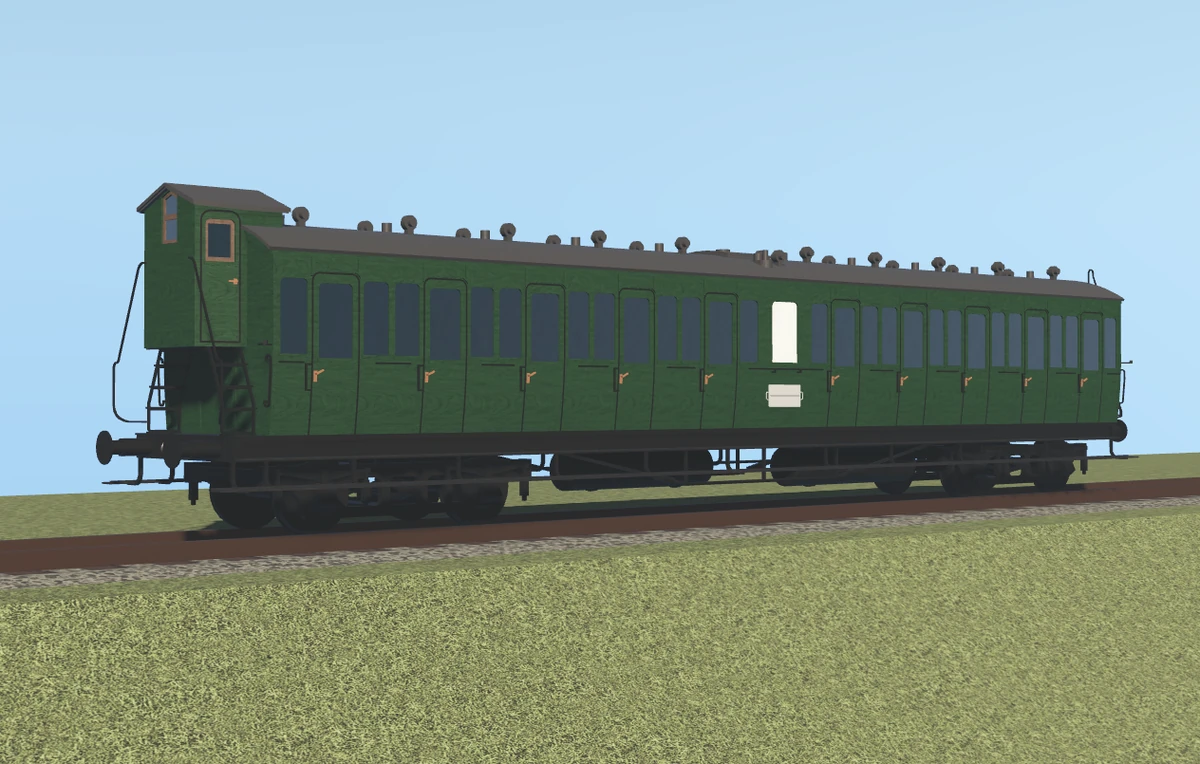 Braked 1909 Compartment Coach | Streamlined Wiki | Fandom