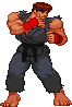 Street Fighter Alpha 2/Palettes/Evil Ryu | Street Fighter Sprites Wikia ...