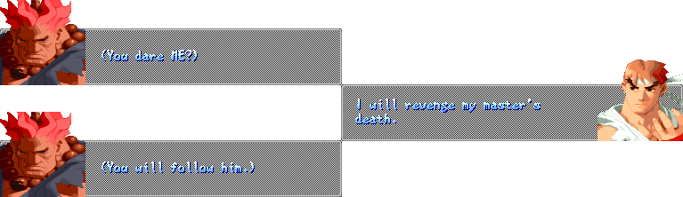 Street Fighter Alpha 2/Rivals/Akuma—Ryu | Street Fighter Sprites Wikia ...