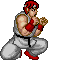 Street Fighter/Basic Commands/Ryu/Crouch | Street Fighter Sprites Wikia ...