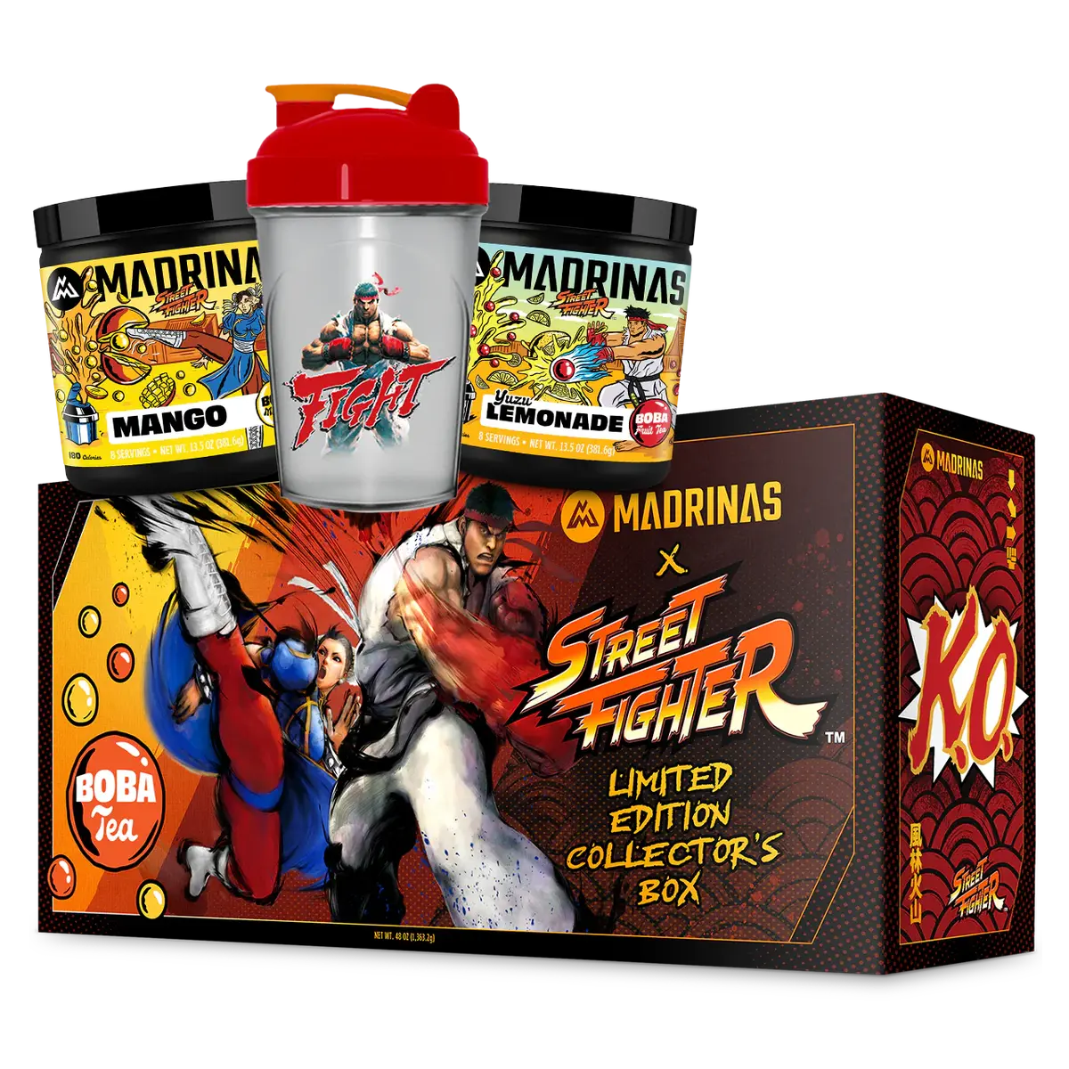 Street Fighter x MADRINAS Coffee Collector's Box | Street Fighter Wiki ...
